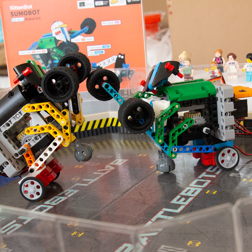 KittenBot SumoBot Kit 12-in-1 For Micro:bit Robotics Programming Kits