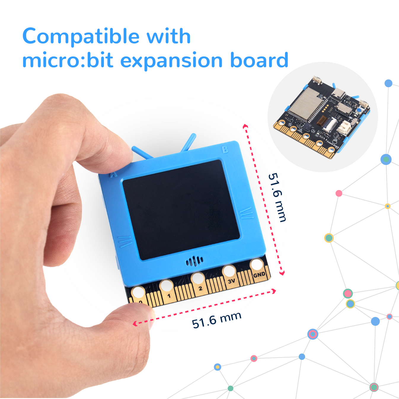 KittenBot FutureBoard, ESP32 AIOT Python Educational Controller, Micro