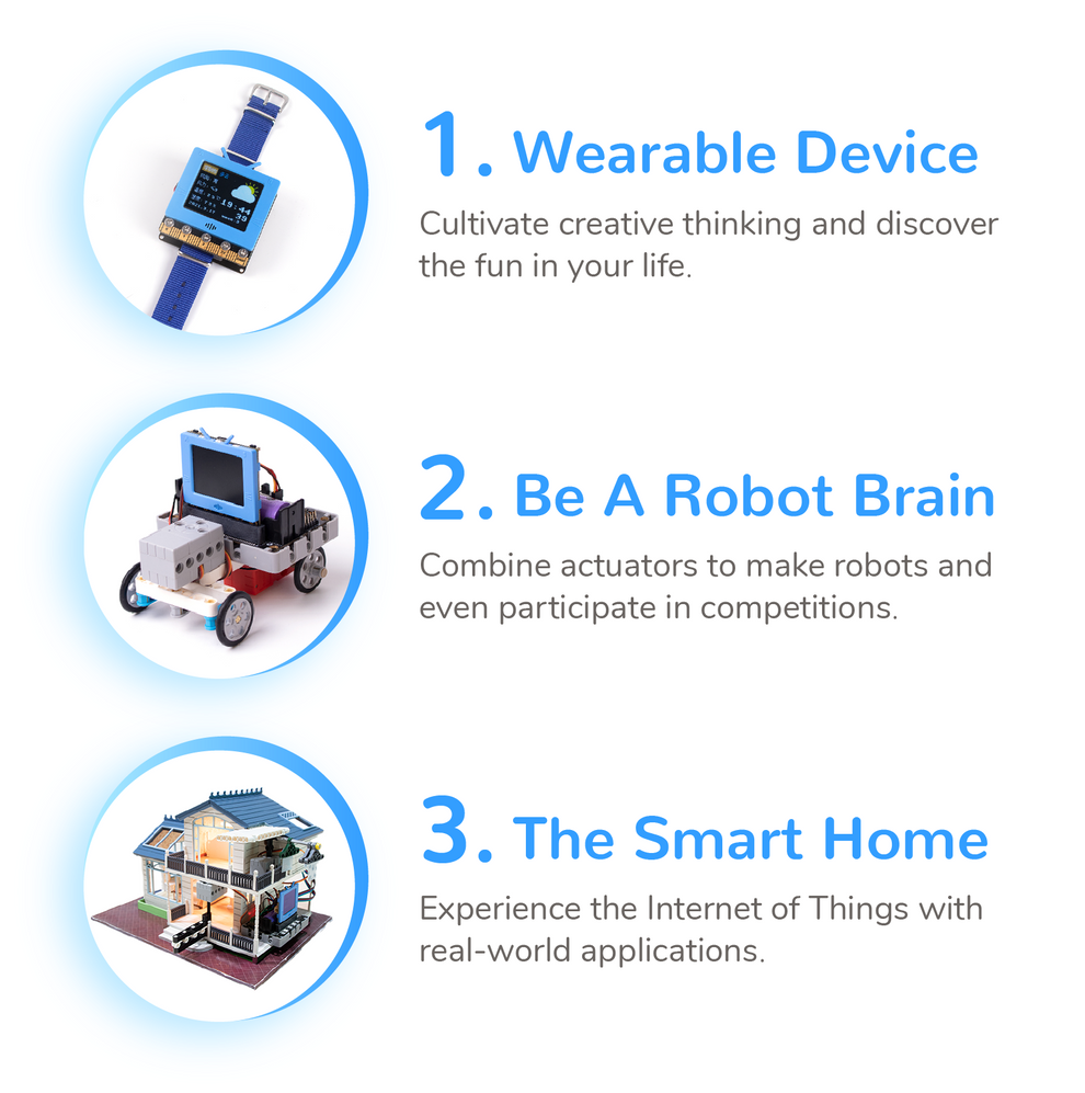 KittenBot FutureBoard, ESP32 AIOT Python Educational Controller, Micro
