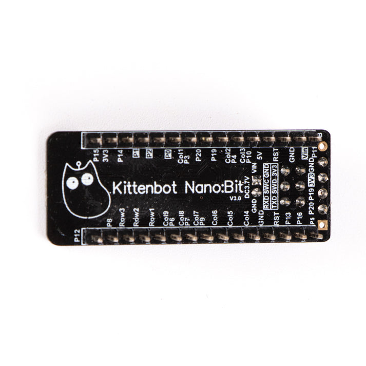 KittenBot Nanobit codable mainboard for MakeCode, microPython and Ardu